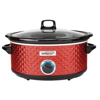 Brentwood Select 7 Quart Slow Cooker in Red - Multi - Bed Bath & Beyond ...