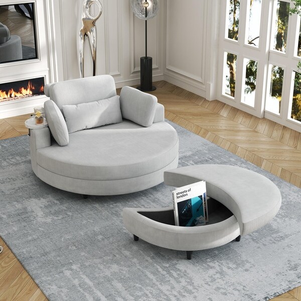 Round sofa lounge store