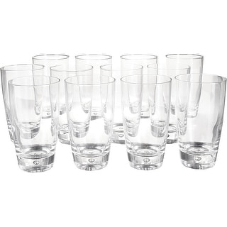 Bormioli Rocco Luna Tumbler Beverage Glasses Set of 12 - Bed Bath & Beyond - 38339379