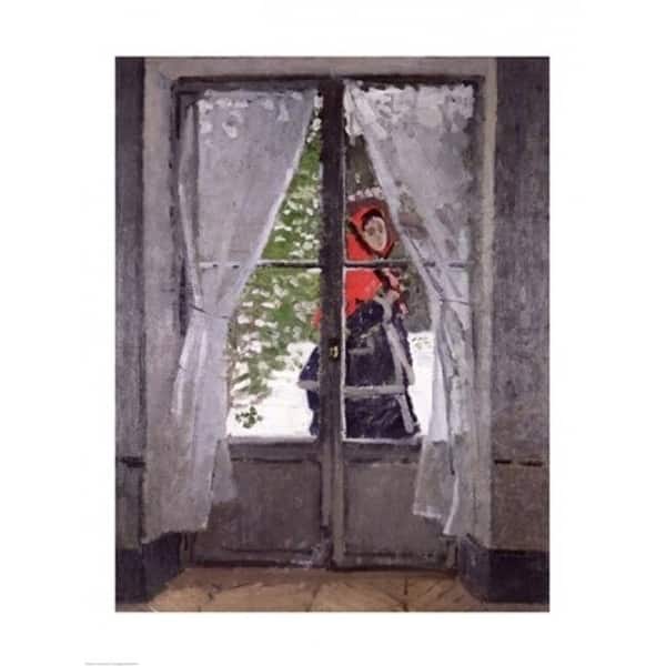 The Red Cape (Madame Monet) C.1870 Poster Print By Claude Monet (18 X ...