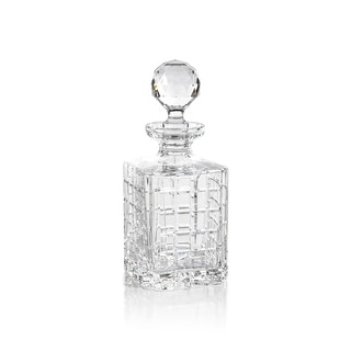 Ezekiel Crystal Glass Whiskey & Brandy Decanter - 4" x 9.25" - Bed Bath ...