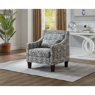 Mid-Century Printing Accent Chair - Bed Bath & Beyond - 40941104