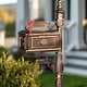 Bronze Post Mounted Mailbox - Bed Bath & Beyond - 39969376