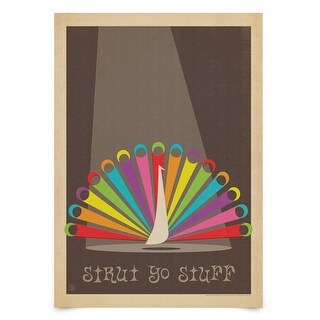 Mod Peacock by Anderson Design Group Poster Art Print - Americanflat ...