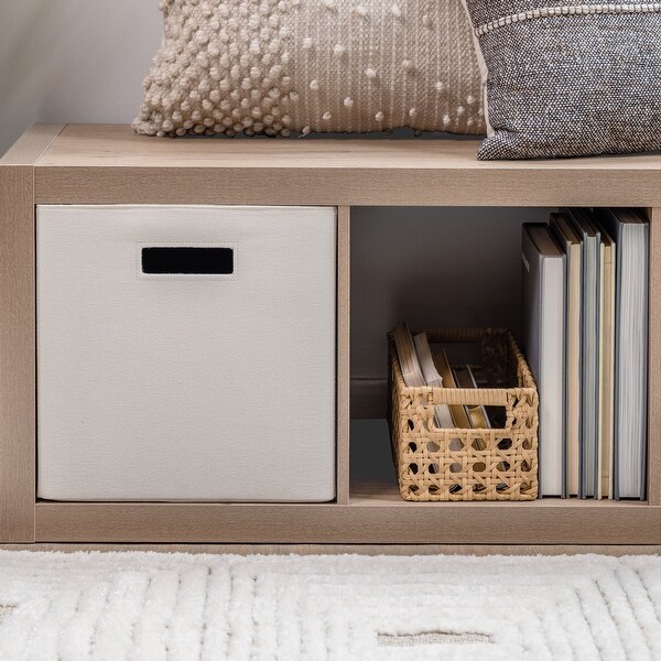 Better homes and gardens 4 cube organizer bench store