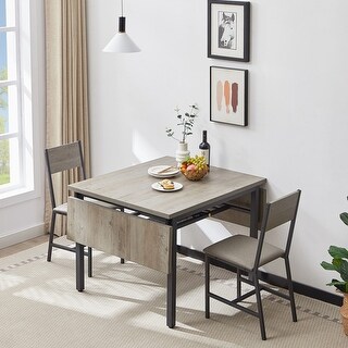 Folding Dining Table, 1.2 inches Thick Table Top, for Dining Room ...