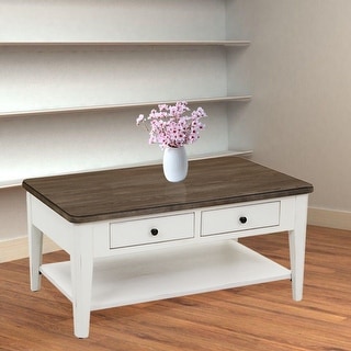 Chromcraft Peter Revington Coffee Table in Gray, White Finish - Bed ...