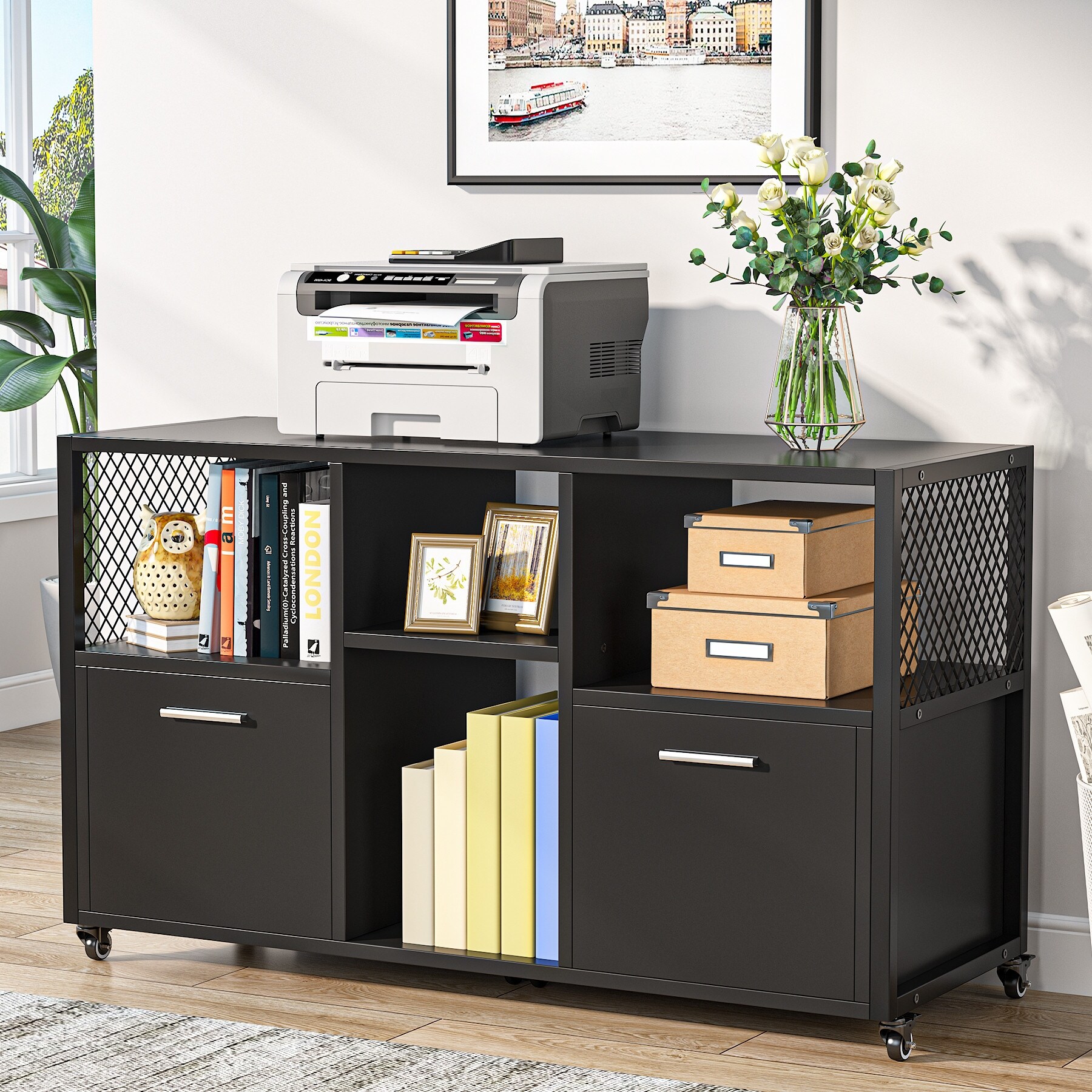 Black Wood File Cabinets - Bed Bath & Beyond
