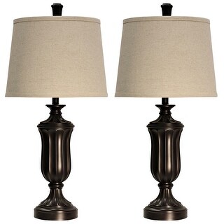 Delacora SC-L3212784 Ravenna 31'' Tall Buffet Table Lamp with Hardback ...