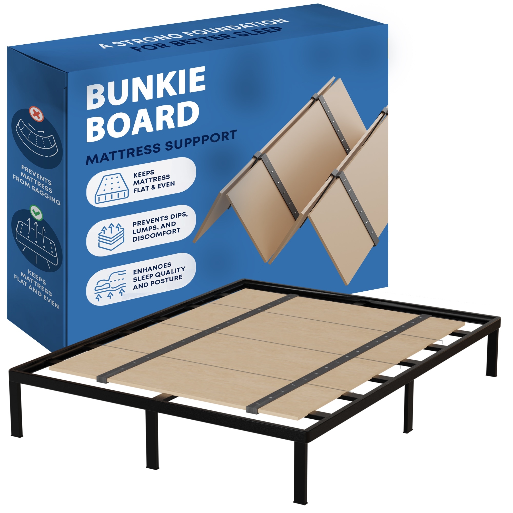 flat board for bed