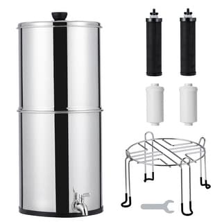 Stainless steel 304 water filter, medium version - 2.25Gallon - Bed ...