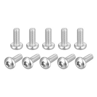 M6x16mm Torx Security Machine Screws, 20pcs 316 Stainless Steel Pan ...