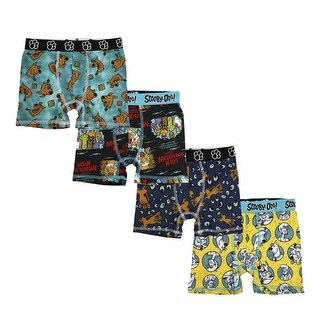 Scooby-Doo Youth Boys' Boxer Briefs, 4-Pack - Bed Bath & Beyond - 40973575
