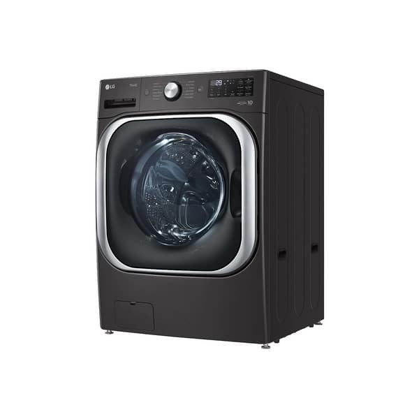 LG LG 5.2 cu. ft. Mega Capacity Smart wi-fi Enabled Front Load Washer with TurboWash and Built ...