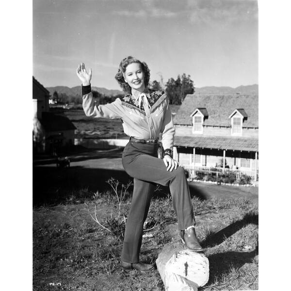 Penny Edwards Waving Hand Portrait Photo Print - Bed Bath & Beyond ...