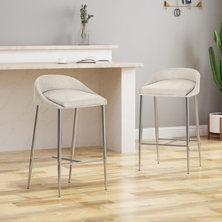 Counter Island Stool Curved Dining Chair Breakfast Nook Stool Set of 2 ...