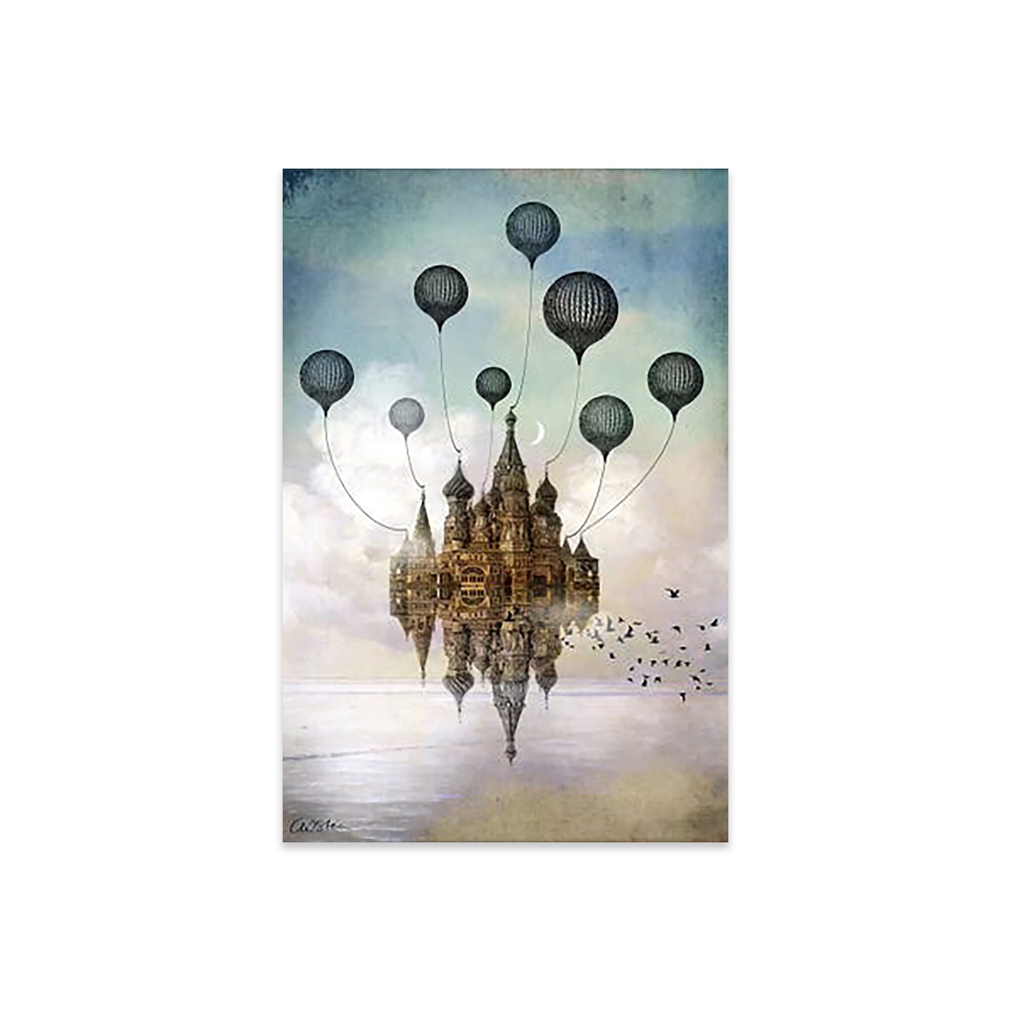 Rise And Shine Print On Acrylic Glass by Catrin Welz-Stein - Bed Bath ...