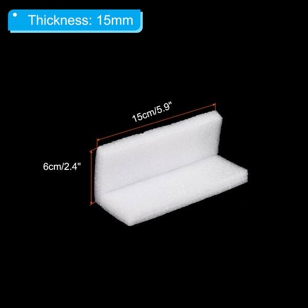 L-Shape Corner Protector 15x6x6cm Right Angle Guard for Packing Pack of ...