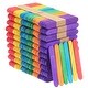 Colorful Wood Craft Sticks, 2.5 Inch Rainbow Wooden Crafts Stick, 500 ...