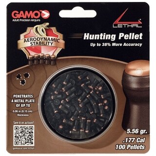 Gamo 632274054 gamo lethal pellets .177 100 count - Bed Bath & Beyond ...