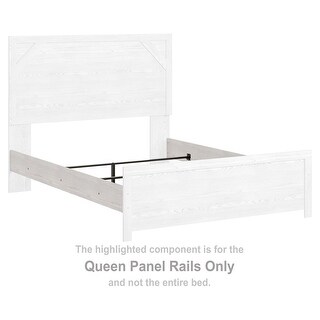 Ashley Furniture Queen Panel Rails - B1190-96 Queen Panel Rails - B1190 ...