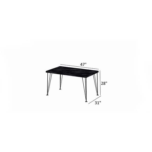 Wood top module With Metal Legs Study Desk - Bed Bath & Beyond - 34465587