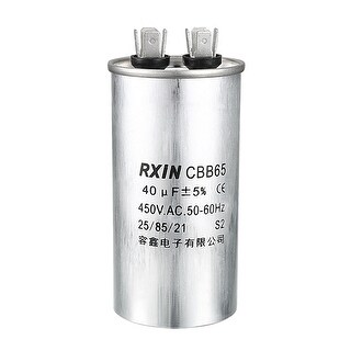 40uf Motor Run Capacitor 40mfd AC 450V for Air Conditioner, Heat Pump ...