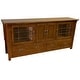 Mission Quarter Sawn Oak 72" Tv Stand - Bed Bath & Beyond - 37212675