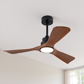 42 inch Ceiling Fan Light with Remote, 6 Speeds, Reversible DC Motor ...