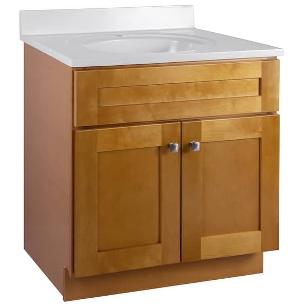 Design House Brookings Shaker 2-Door Fully Assembled Bathroom Vanity ...
