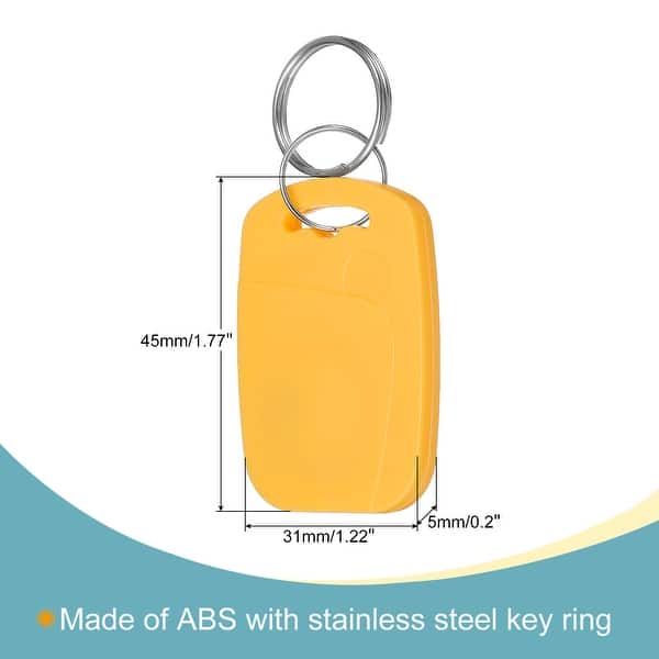 6Pcs Dual Frequency RFID Key Fobs Read Only Proximity IC/ID Card Tag ...