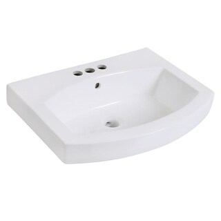 Kingston Brass EV2418W34 Inflection 24" Specialty Ceramic Console - Bed ...