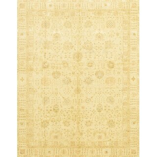 Ahgly Company Machine Washable Abstract Chrome Gold Yellow Area Rugs ...