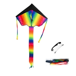Large Rainbow Gradient Color Kite with Kite String - Bed Bath & Beyond ...
