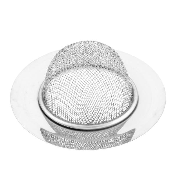 Home Stainless Steel Basin Wire Mesh Sink Strainer Drainer 11.5cm Dia ...