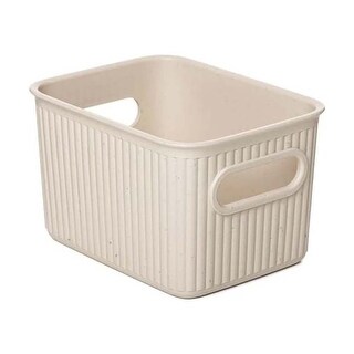 Superio Ribbed Storage Bin - Bed Bath & Beyond - 38944159