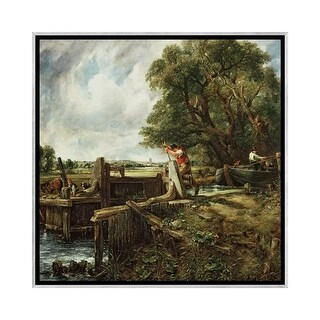 iCanvas "The Lock, 1824 " by John Constable Framed - Bed Bath & Beyond ...