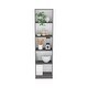 Bookcase Benzoni, Office, Matt Gray / White - Bed Bath & Beyond - 43818705