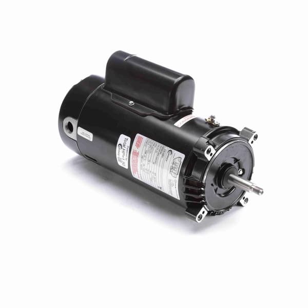 0.5 HP Two Speed C Face Shaft Pool Pump Motor, 1.30 SF - Bed Bath ...