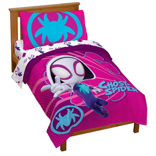 Spidey His Amazing Friends Ghost Spidey Toddler Bed Set - Bed Bath ...