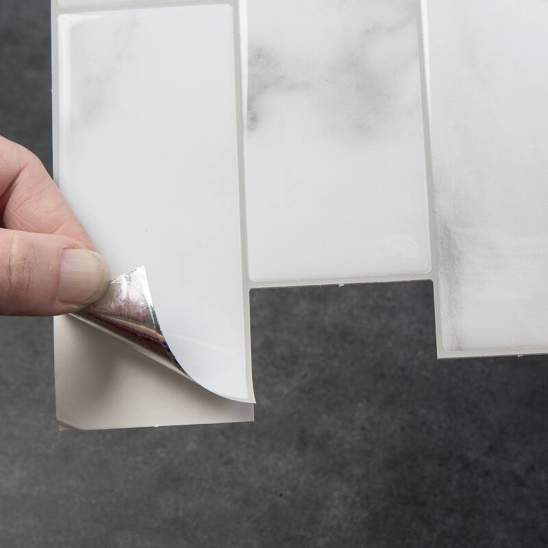 Tack Tile Peel & Stick Vinyl Backsplash (pack of 3) - Overstock - 21930782