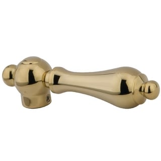 Kingston Brass Replacement Polished Brass Metal Lever Handle - Bed Bath ...