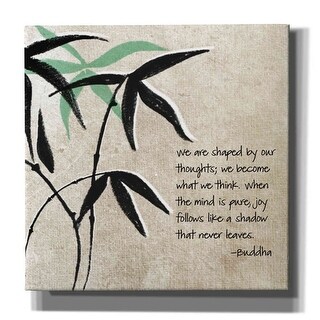 Epic Graffiti 'Joy Follows' by Linda Woods, Canvas Wall Art - Bed Bath ...