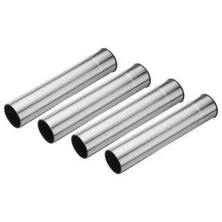Stove Pipe, Stainless Steel Thickened Lengthen Straight Tent Stove ...