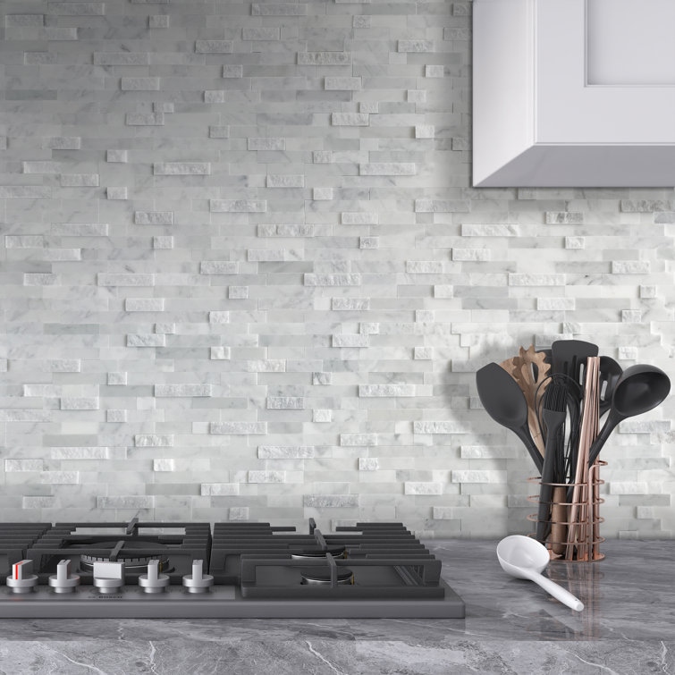 3D 11.5 x 10.7 Natural Stone Peel Stick Mosaic Tile On Sale Bed Bath Beyond 38385682