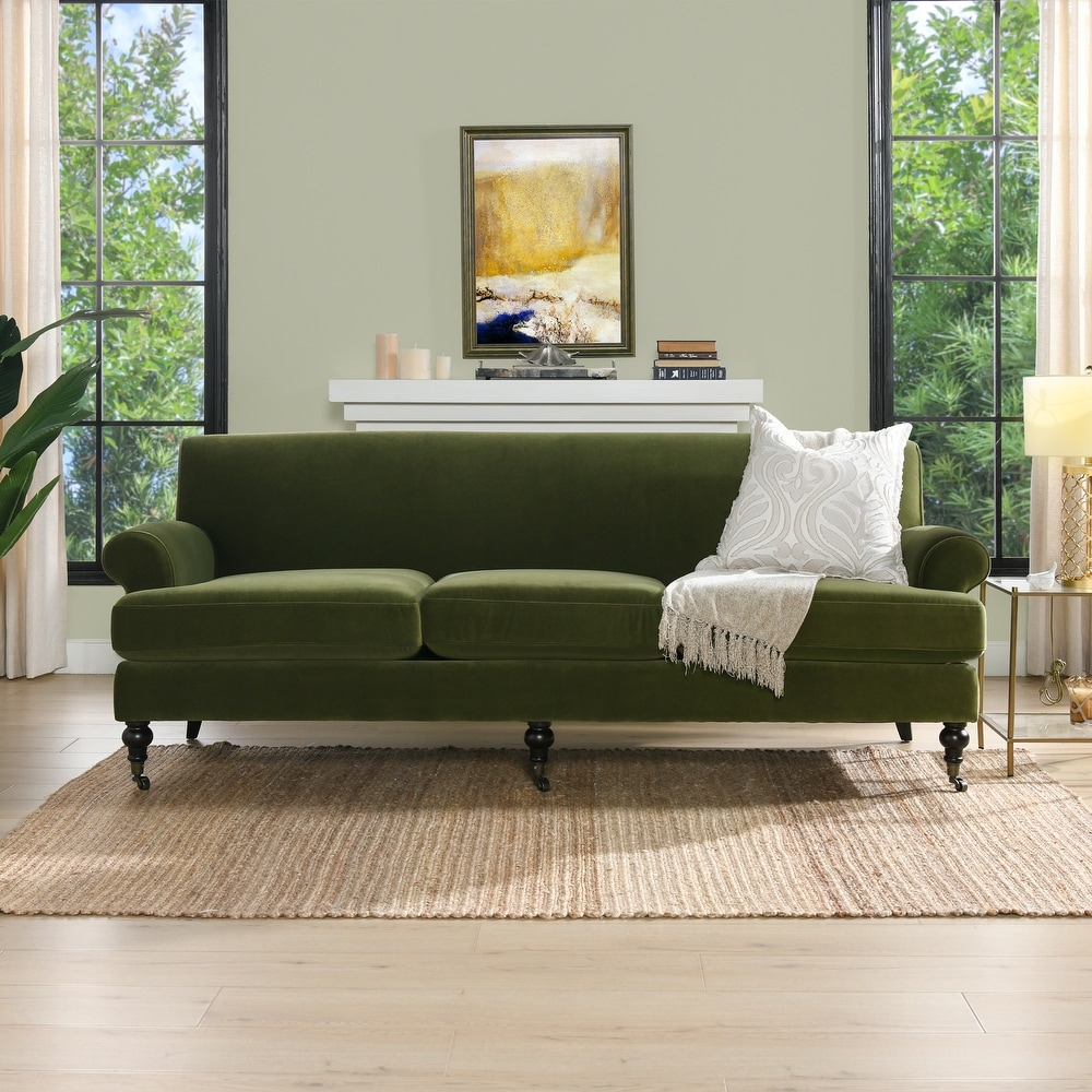 Green Velvet Sofas - Bed Bath & Beyond