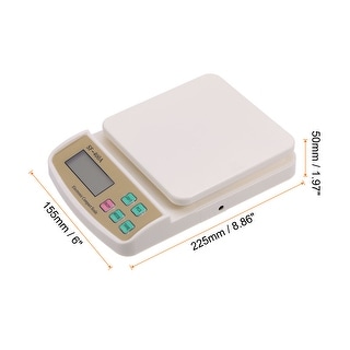 Digital Kitchen Scale 2kg/0.1g Jewelry Scales with LCD Display for ...