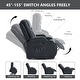 Power Lift Massage Recliner with Lumbar Heat & Cupholders for Elderly ...