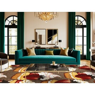 Ginza Six Washable Strawberry shortcake Desserts Area Rug - Bed Bath ...