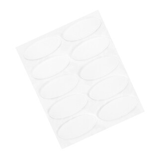 Oval Mouse Feet Pads 0.7mm for Gaming Mouse Feet Replacement 10 Pcs ...